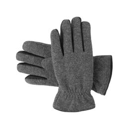 Strickhandschuhe Babista "Handschuh KENARO", Herren, Gr. 1, grau, Obermaterial: 80% Wolle mw. 20% Polyacryl PAN., Handschuhe