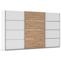Kleiderschrank Rauch "Schwebet&uuml;renschrank OTTO&acute;s Choice Garderobe Schrank TOP ANGEBOT Avola", wei&szlig; (alpinwei&szlig;, eiche artisan, leisten chrom), B:360cm H:229cm T:62cm, Holzwerkstoff, Schr&auml;nke, Kleiderschrank, mit eleganten Zierleisten in Chrom, Schwarz oder Wei&szlig; MADE IN GERMANY