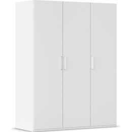Dreht&uuml;renschrank Rauch "Kleiderschrank Schrank Garderobe Schlafzimmerschrank EVELYN", wei&szlig; (alpinwei&szlig;), B:151cm H:197cm T:60cm, Holzwerkstoff, Schr&auml;nke, Dreht&uuml;renschrank, in elegantem Stil, viel Stauraum 4 Breiten und 2 H&ouml;hen MADE IN GERMANY