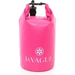 Packsack LA VAGUE "Wasserfester Packsack 20L ISAR", Gr. 20, rosa, Obermaterial: 100% PVC PVC., Taschen