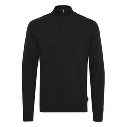 Troyer Casual Friday "Troyer CFKarl", Damen, Gr. XXL, schwarz (schwarz beauty), Obermaterial: 100% Baumwolle CO., unifarben, normal, Rundhals, Pullover Troyer