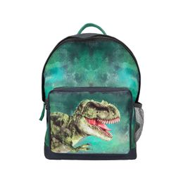 Rucksack Depesche "Rucksack Dino World 36 x 27 cm bunt", Kinder, Gr. B/H/T: 27cm x 17cm x 36cm, bunt, Polyester, Rucks&auml;cke Rucksack