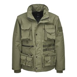 Anorak Brandit "Brandit Herren Superior Jacket", Herren, Gr. L, olive, 100% Polyester, unifarben, normal, hoch geschlossener Ausschnitt, Jacken