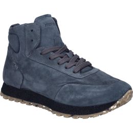 Sneaker Josef Seibel "Adriana 02, jeans", Damen, Gr. 39, blau (jeans), Obermaterial: 100% Rindsleder Leather cow., Schuhe Sneaker