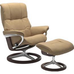 stressless "Mayfair" Set, Relaxsessel mit Hocker, mit Hocker, mit Signature Base, Gr&ouml;&szlig;e S, M & L, Gestell Wenge