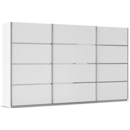 Kleiderschrank Rauch "Schwebet&uuml;renschrank OTTO&acute;s Choice Garderobe Schrank TOP ANGEBOT Avola", wei&szlig; (alpinwei&szlig;, leisten chrom), B:360cm H:210cm T:62cm, Holzwerkstoff, Schr&auml;nke, Kleiderschrank, mit eleganten Zierleisten in Chrom, Schwarz oder Wei&szlig; MADE IN GERMANY