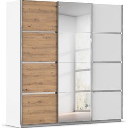 Kleiderschrank Rauch "Schwebet&uuml;renschrank OTTO&acute;s Choice Garderobe Schrank TOP ANGEBOT Avola", wei&szlig; (alpinwei&szlig;, eiche artisan, leisten chrom), B:203cm H:229cm T:62cm, Holzwerkstoff, Schr&auml;nke, Kleiderschrank, mit eleganten Zierleisten in Chrom, Schwarz oder Wei&szlig; MADE IN GERMANY, Topseller