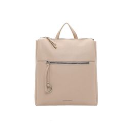 Rucksack SURI FREY "Rucksack SFY Debby", Damen, Gr. B/H/T: 30cm x 37cm x 12cm, beige (sand 420), Obermaterial: 70% PVC PVC. 30% Polyurethan PU., Rucks&auml;cke Rucksack