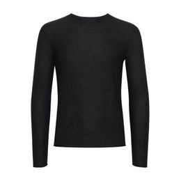 !Solid Strickfleece-Pullover SOLID "Strickpullover SDJarah", Herren, Gr. 3XL, schwarz (true schwarz), Obermaterial: 50% Baumwolle CO. 50% Polyacryl PAN., Pullover