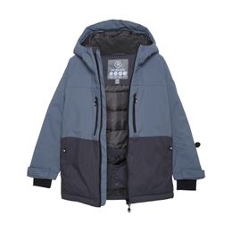 Skijacke Color Kids "Skijacke COSki", Jungen, Gr. 128, blau (turbulence), Obermaterial: 100% Polyester PES., regular fit normal, Jacken Skijacke