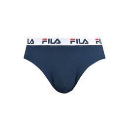 Slip Fila "Slip 1er Pack", Herren, Gr. S, blau (marine), Obermaterial: 95% Baumwolle CO. 5% Elasthan EL., Unterhosen Slip