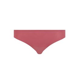Slip Chantelle "Slip SOFTSTRETCH 1er Pack", Damen, rot (rot (sepia)), Obermaterial: 80% Polyamid PA. 20% Elasthan EL., Unterhosen Slip