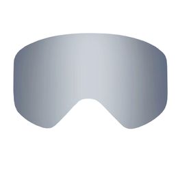 Snowboardbrille YEAZ "Magnetisches Wechselglas APEX", silber, Sportbrillen