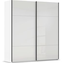 Schwebet&uuml;renschrank Rauch "Kleiderschrank Schrank Garderobe Schlafzimmerschrank CONTIDO", wei&szlig; (alpinwei&szlig;, glas kristallwei&szlig;), B:201cm H:223cm T:68cm, Holzwerkstoff, Schr&auml;nke, Schwebet&uuml;renschrank, aus hochwertigem Material in 6 Breiten 2 Griff-Farben MADE IN GERMANY