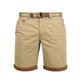 Chinoshorts Blend "Chinoshorts BHNeji", Herren, Gr. XXL, N-Gr, beige (chalk stone), Obermaterial: 100% Baumwolle CO., Hosen Chinoshorts