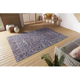 Teppich NORTHRUGS "Sues", bunt (grau,bunt), B:155cm H:3mm L:235cm, Polypropylen (PP), Teppiche, Teppich, In-& Outdoor, L&auml;ufer, Wetterfest, Balkon, Wohnzimmer, Orient