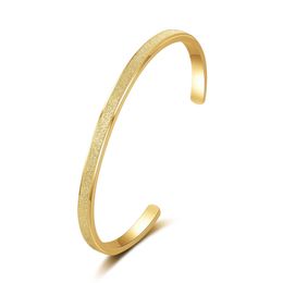 Armreif AILORIA "Armreif AUR&Eacute;LIE", gold, Armb&auml;nder, Damen, Edelstahl, Armreif