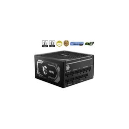 MSI Netzteil "MAG A1000GL PCIE5", schwarz, B:13cm H:23,6cm T:29,4cm, Netzteile