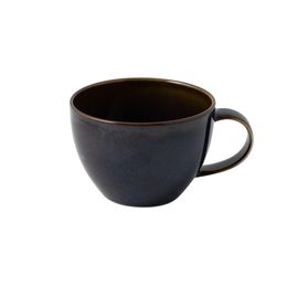 Tasse "Kaffeetasse Crafted 247 ml", blau (denim), 1 tlg., Porzellan, LIKE. BY VILLEROY & BOCH, Trinkgef&auml;&szlig;e, Tasse