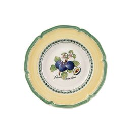 Villeroy & Boch Suppenteller VILLEROY & BOCH "Suppenteller French Garden Valence &oslash; 22,8 cm bunt", bunt, L:22,8cm, Speiseteller