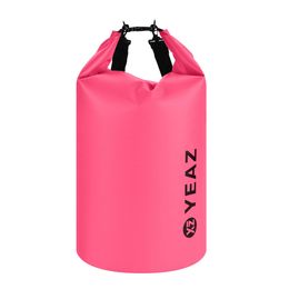 Packsack YEAZ "Wasserfester Packsack 40L ISAR", Damen, Gr. 40, pink, Obermaterial: 100% PVC PVC., Taschen