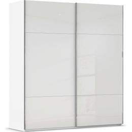 Schwebet&uuml;renschrank Rauch "Kleiderschrank Schrank Garderobe Schlafzimmerschrank CONTIDO", wei&szlig; (alpinwei&szlig;, glas kristallwei&szlig;), B:201cm H:223cm T:68cm, Holzwerkstoff, Schr&auml;nke, Schwebet&uuml;renschrank, aus hochwertigem Material in 6 Breiten 2 Griff-Farben MADE IN GERMANY