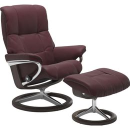 stressless "Mayfair" Set, Relaxsessel mit Hocker, mit Hocker, mit Signature Base, Gr&ouml;&szlig;e S, M & L, Gestell Wenge