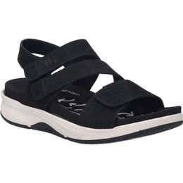Sandale Josef Seibel "Estelle 03, schwarz", Damen, Gr. 39, schwarz, Obermaterial: 100% Rindsleder Leather cow., Schuhe Sandale