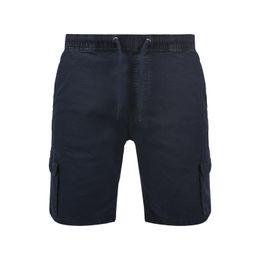 Cargoshorts INDICODE "Cargoshorts IDFrances", Herren, Gr. M, N-Gr, blau (navy), Web, Obermaterial: 98% Baumwolle CO. 2% Elasthan EL., regular fit kurz, Hosen