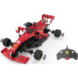 Modellbausatz Jamara "RC-Auto Ferrari SF 1000 1:16 rot 2,4GHz", rot, Modellbaus&auml;tze, KinderB:11cm H:7cm L:27cm, Kunststoff, off. lizensiertes Deluxe Car Modell von Jamara, B:11cm H:7cm L:27cm