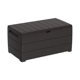 Aufbewahrungsbox Vcm "Durabox Aufbewahrungsbox Kissenbox 416 L", braun, Obermaterial: 100% Kunststoff plastic., Aufbewahrungsboxen, Aufbewahrungsbox