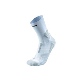 Kurzsocken uyn "Socken Cross Over Grip Socks", Herren, Gr. 35-38, wei&szlig;, Obermaterial: 87% Polyamid PA. 13% Elasthan EL., Socken