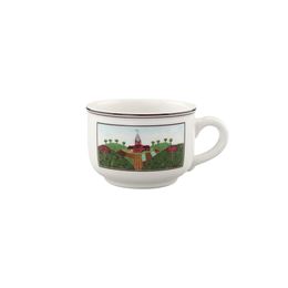 Villeroy & Boch Tasse VILLEROY & BOCH "Teetasse Design Naif 250 ml bunt", bunt, Porzellan, Trinkgef&auml;&szlig;e, Tasse