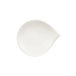 Villeroy & Boch Brotteller VILLEROY & BOCH "Brotteller Flow &oslash; 17,5 cm wei&szlig;", wei&szlig;, Speiseteller