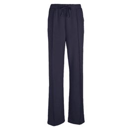 Stoffhose Alba Moda "Hose Hose", Damen, Gr. 38, N-Gr, blau (marine), Obermaterial: 55% Modal CMD. 40% Polyester PES. 5% Elasthan EL., Hosen Stoffhose