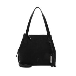 Shopper SURI FREY "Shopper SFY Romy", Damen, Gr. B/H/T: 35cm x 31cm x 14cm 0, schwarz (schwarz 100), Polyurethan, Taschen Shopper