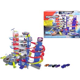 Spiel-Parkgarage Majorette "Super Chase Center", bunt, Fahrzeug-Spielwelten, KinderB:112cm H:84cm T:70cm, Kunststoff, mit Licht und Sound, B:112cm H:84cm T:70cm