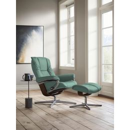 stressless "Mayfair" mit Cross Base, Gr&ouml;&szlig;e S, M & L, Holzakzent Braun