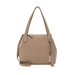 Shopper SURI FREY "Shopper SFY Romy", Damen, Gr. B/H/T: 35cm x 31cm x 14cm 0, beige (sand 420), Polyurethan, Taschen Shopper