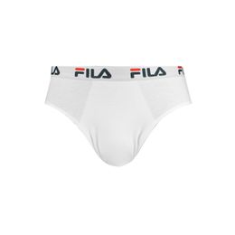 Slip Fila "Slip 1er Pack", Herren, Gr. XL, wei&szlig;, Obermaterial: 95% Baumwolle CO. 5% Elasthan EL., Unterhosen Slip
