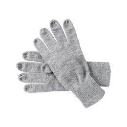 Strickhandschuhe Jan Vanderstorm "Handschuh BRYNJAR", Herren, Gr. 1, grau, Obermaterial: 100% Polyacryl PAN., Handschuhe