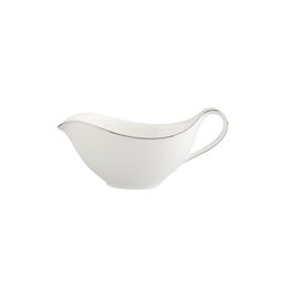 Villeroy & Boch Sauciere VILLEROY & BOCH "Sauciere Anmut Platinum No. 1 250 ml wei&szlig;", wei&szlig;, Sch&uuml;sseln