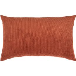Dekokissen Pad "CASUAL", rust, unifarben, B:35cm L:60cm, Polyacryl, Polyester, Dekokissen_Sitzkissen_Kissenh&uuml;llen, Made in Europe