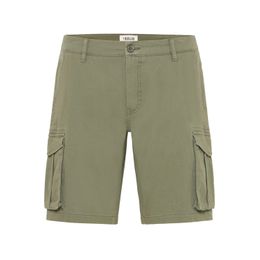!Solid Cargoshorts SOLID "Cargoshorts SDKARIM", Herren, Gr. XL, N-Gr, gr&uuml;n (dusty olive), Obermaterial: 99% Baumwolle CO. 1% Elasthan EL., Hosen