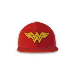 Baseball Cap logoshirt "DC - Wonder Woman", Herren, rot, 100% Baumwolle, bestickt, Caps, mit lizenzierter Stickerei
