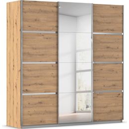 Kleiderschrank Rauch "Schwebet&uuml;renschrank OTTO&acute;s Choice Garderobe Schrank TOP ANGEBOT Avola", beige (eiche artisan, leisten chrom), B:203cm H:229cm T:62cm, Holzwerkstoff, Schr&auml;nke, Kleiderschrank, mit eleganten Zierleisten in Chrom, Schwarz oder Wei&szlig; MADE IN GERMANY, Topseller