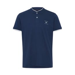 Poloshirt Blend "Poloshirt BHPolo", Herren, Gr. M, blau (marineblaus), Obermaterial: 95% Baumwolle CO. 5% Elasthan EL., Shirts
