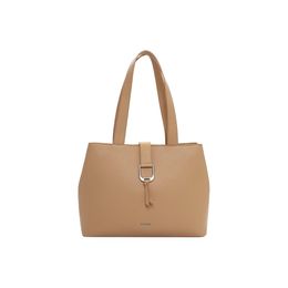 Shopper SURI FREY "Shopper SFY Keely", Damen, Gr. B/H/T: 39,5cm x 29cm x 12cm 0, beige (sand 420), Polyurethan, Taschen Shopper