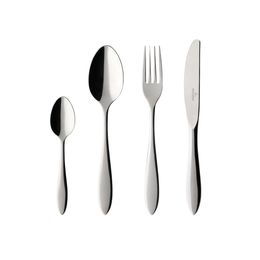 Villeroy & Boch Besteck-Set VILLEROY & BOCH "Tafelbesteck Arthur 24er Set silber", silber, Essbesteck-Sets