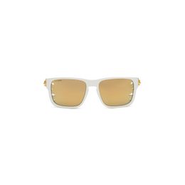 Sonnenbrille Plein Sport "Gaze", Herren, wei&szlig; (0116, wei&szlig;, gold), Sonnenbrillen Sonnenbrille